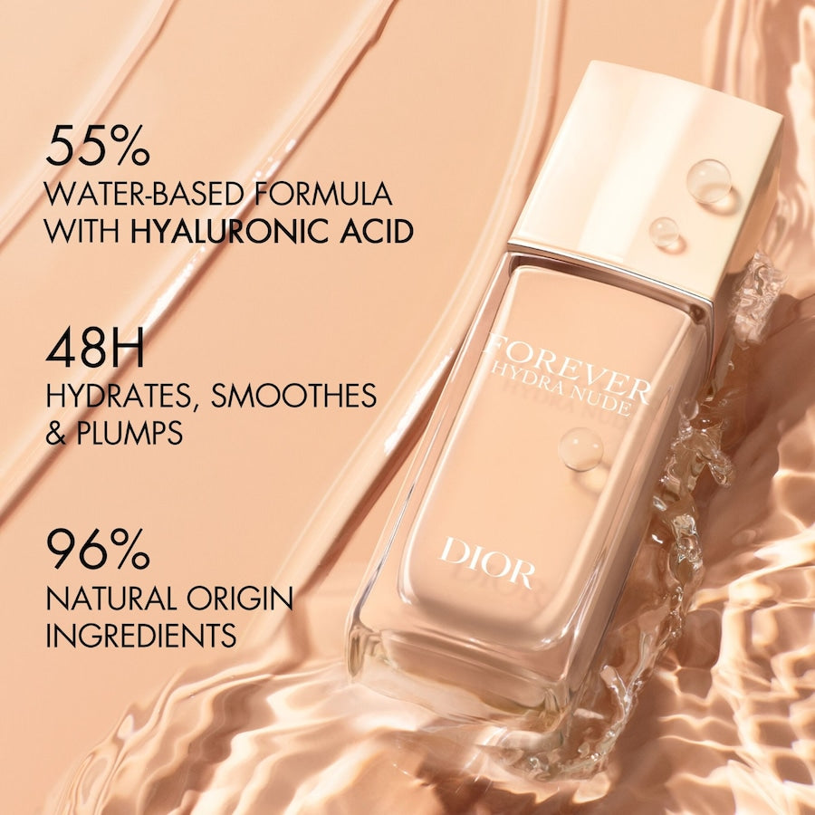 CHRISTIAN DIOR FOREVER HYDRA NUDE FOUNDATION 48 HOURS (1.5N ...